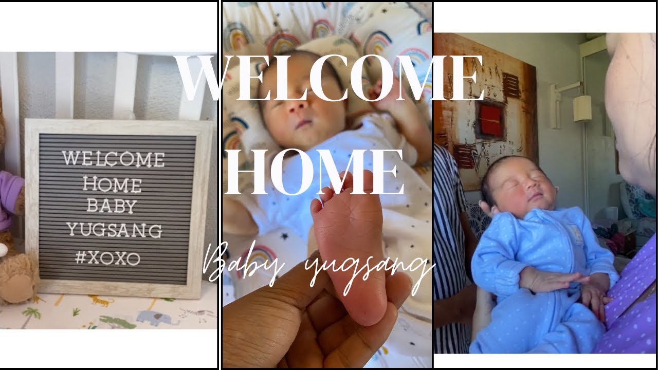Welcoming new member of our family || our little baby boy || yugsang ...