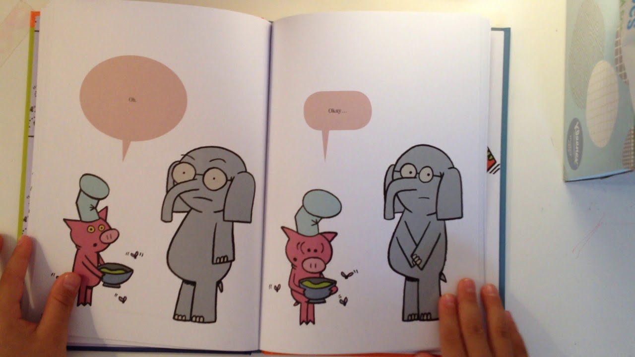 I Really Like Slop!|Elephant and Piggie|Evelyn's Bookclub - YouTube