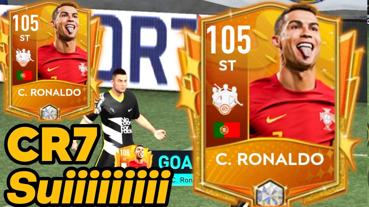 Fifa Mobile 105 OVR Cristiano Ronaldo Review | CR7 Best ST in World ...