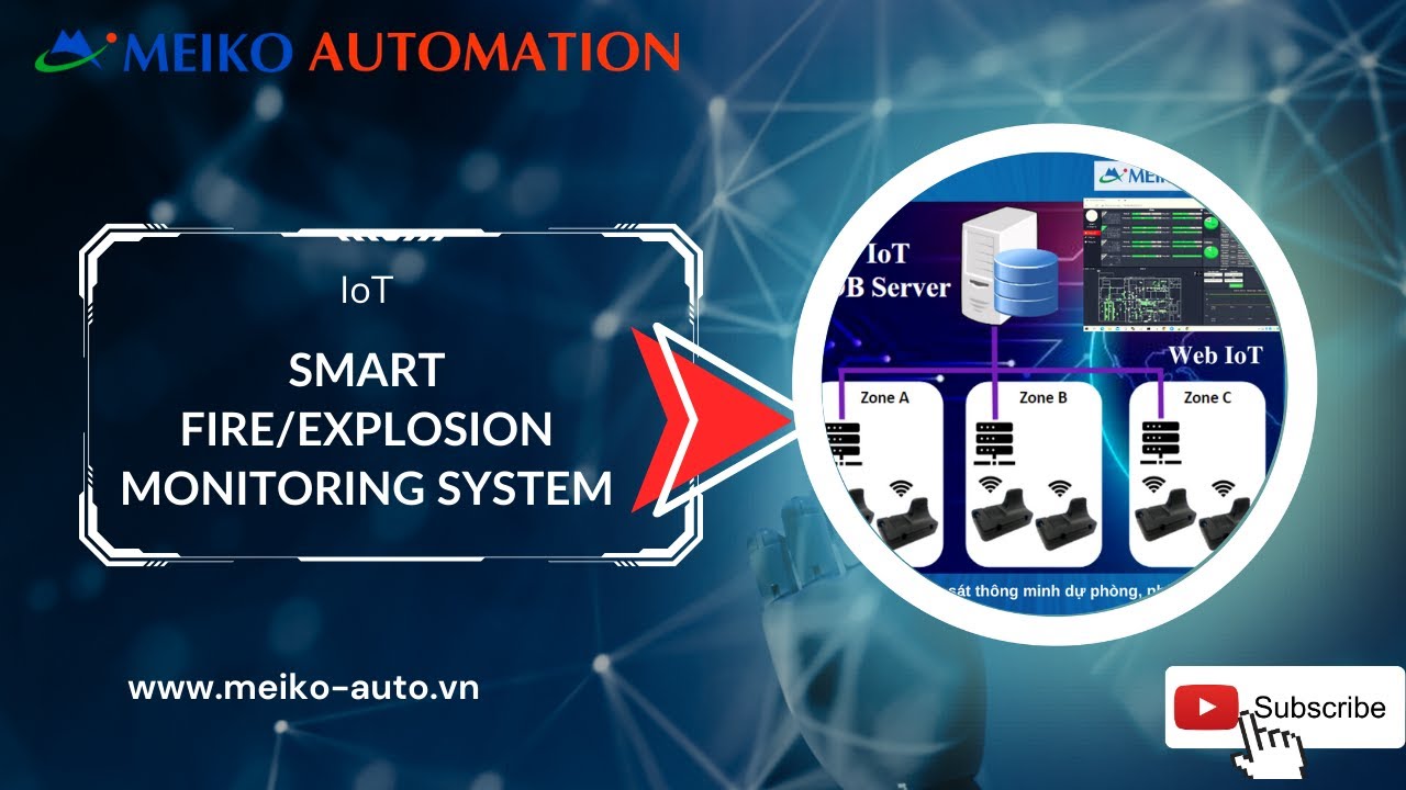 IoT - Smart fire/explosion monitoring system (ENG Ver) - YouTube