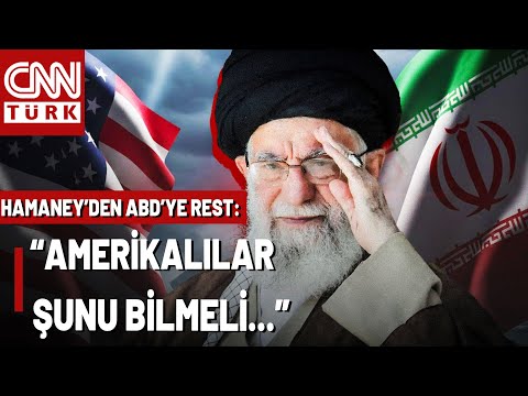 Dünya ABD-İran Hattında Nefesini Tuttu! Hamaney'den Trump'a Rest: Savaş Başlatırlarsa...