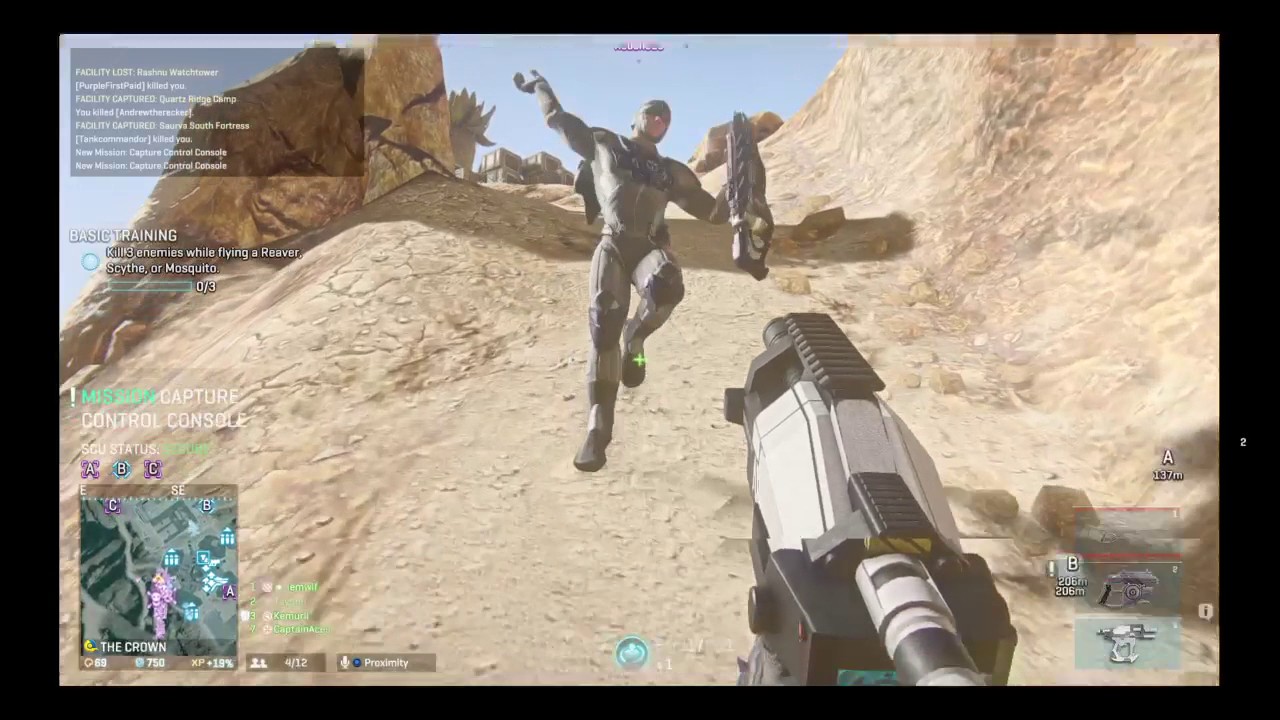 PlanetSide 2 purple team - YouTube