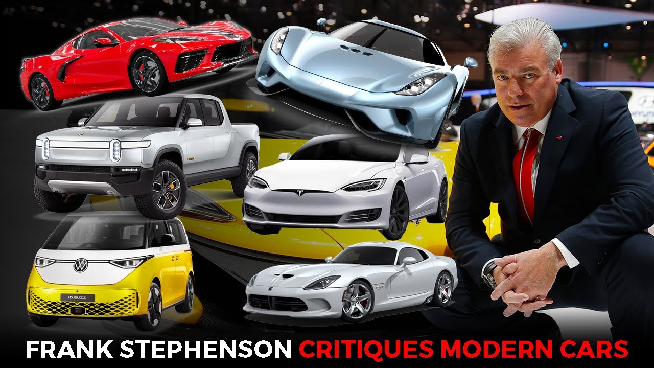 Frank Stephenson Critiques Modern Cars - YouTube