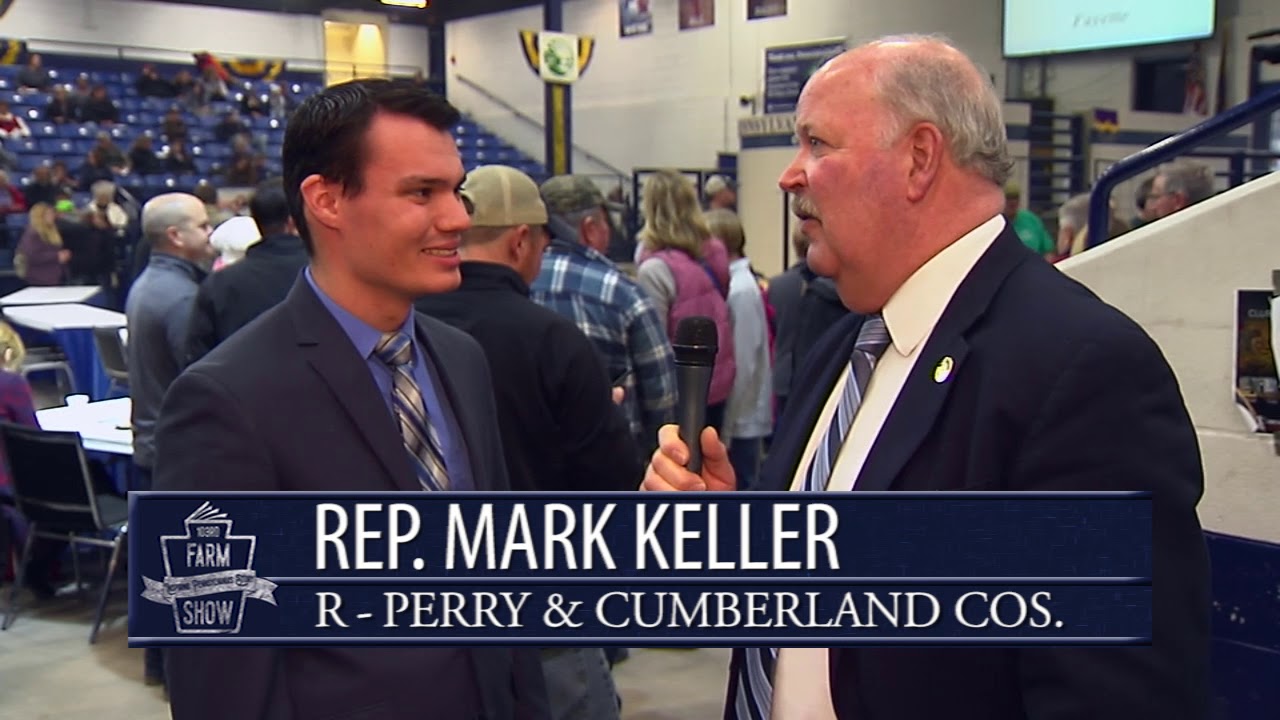 Rep Keller Interviews Thomas Gabel At Farm Show - YouTube