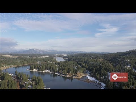 Spokane River in Post Falls, Idaho Drone Footage - YouTube