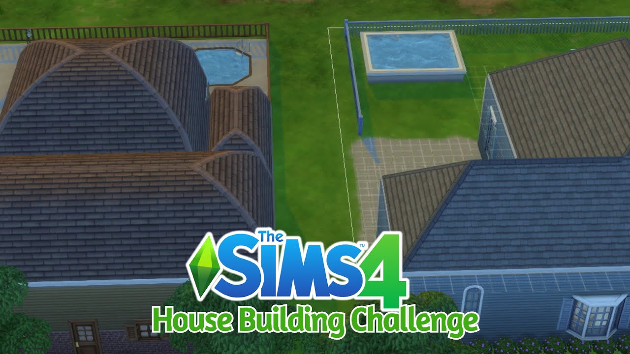 The Sims 4 House Building Challenge - YouTube