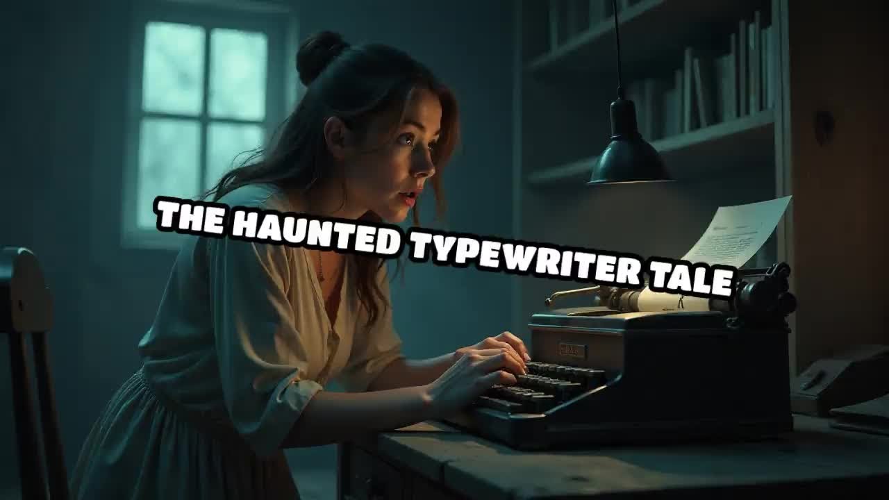 I Typed On A Haunted Typewriter - YouTube