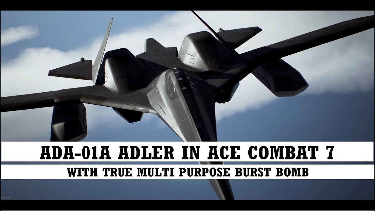 Ace combat 7 - ADA-01A ADLER (MPBM) - YouTube