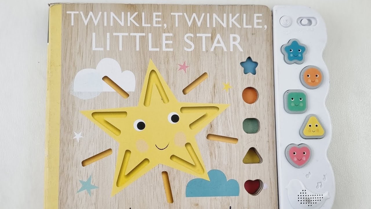 Twinkle Twinkle Little Star Sound book 5 Nursery Rhyme - YouTube