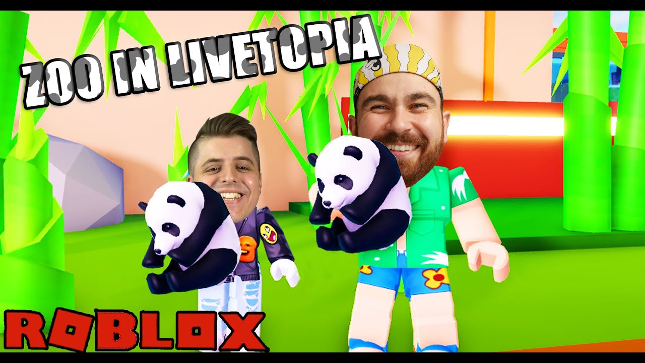 MEGA KRASSER ZOO in LIVETOPIA! WIR ADOPTIEREN PANDA BABYS | Roblox ...