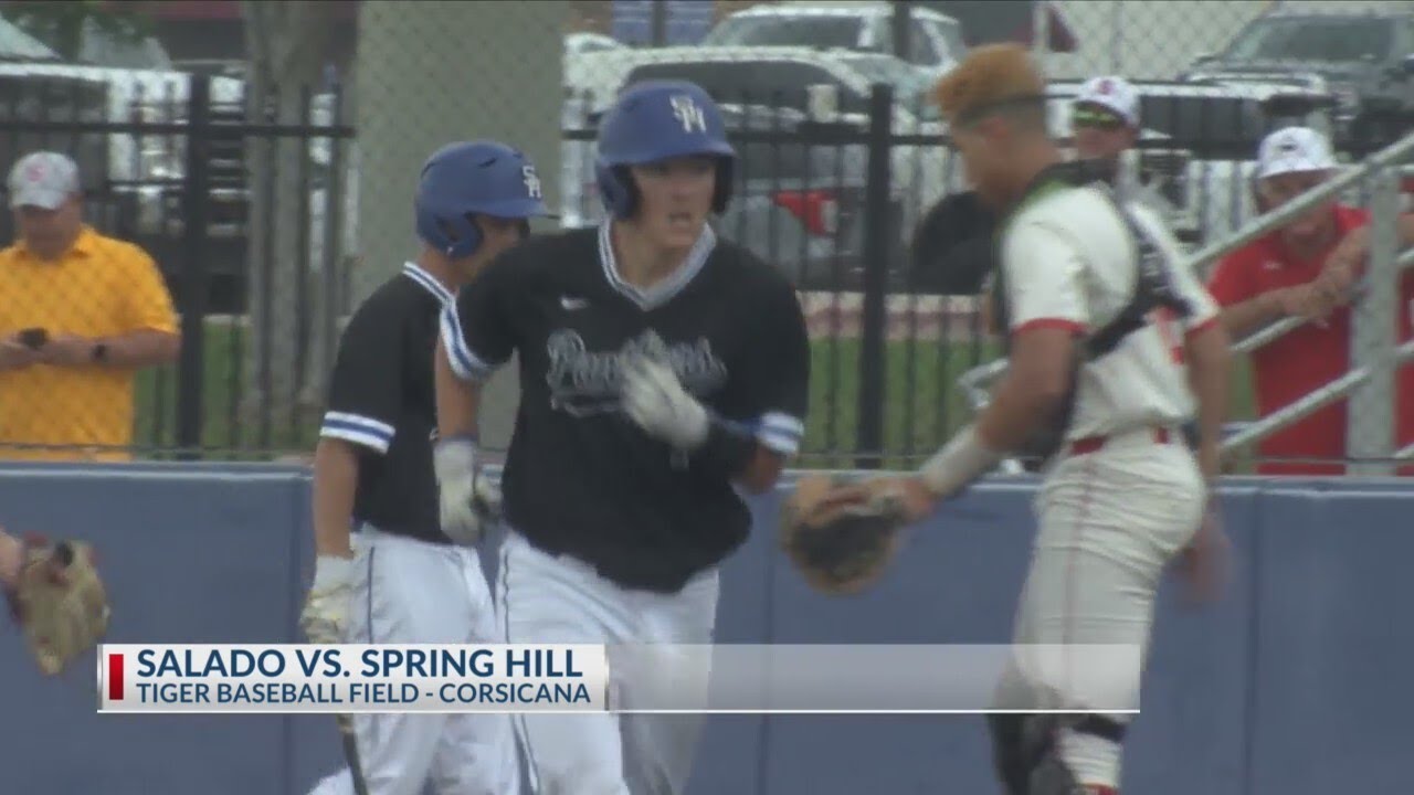 Spring Hill baseball beats Salado 5-0 - YouTube