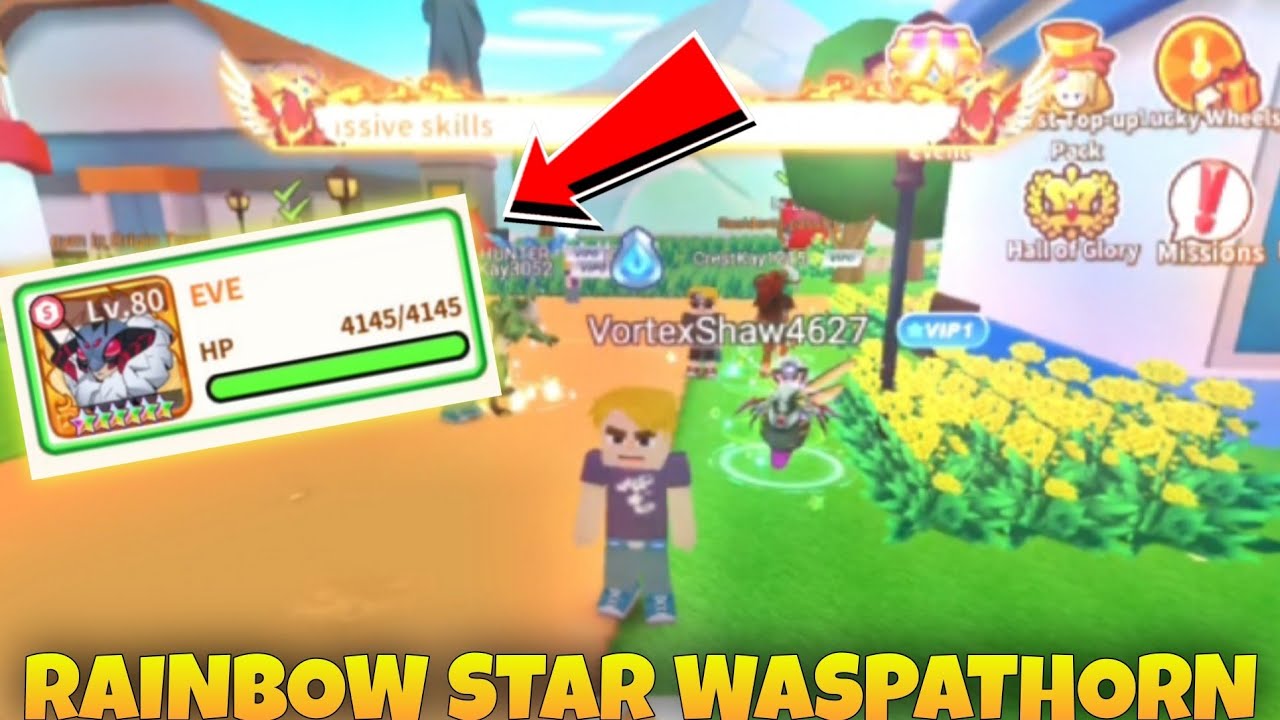 RAINBOW STAR WASPATHORN IN TRAINERS ARENA EDIT!! 🥵🔥 - YouTube