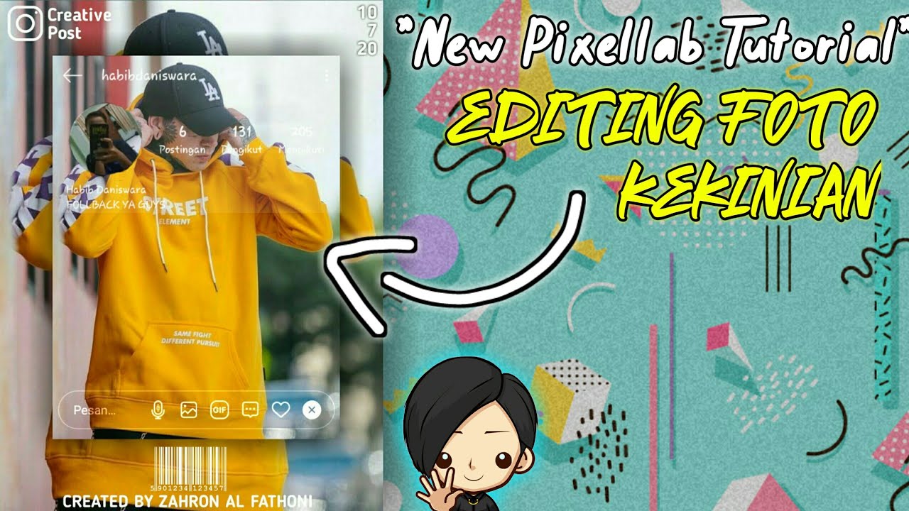 Cara Edit Foto Kekinian Ala Creative Post | Tutorial Terbaru - YouTube