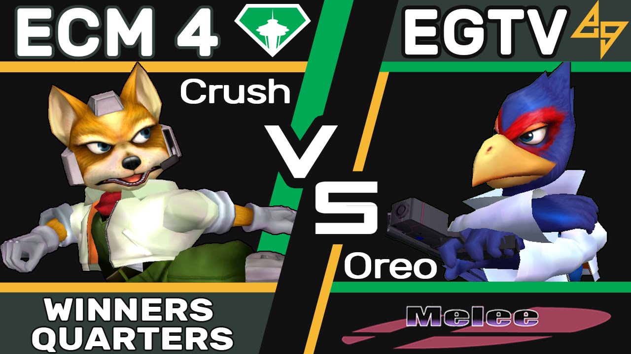 FSBR | Crush (Fox) vs. Oreo (Falco) | SSBM WQF | EC4 - YouTube