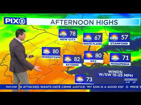 Mike Masco on PIX 11- Summer Warmth in March 2025 - YouTube