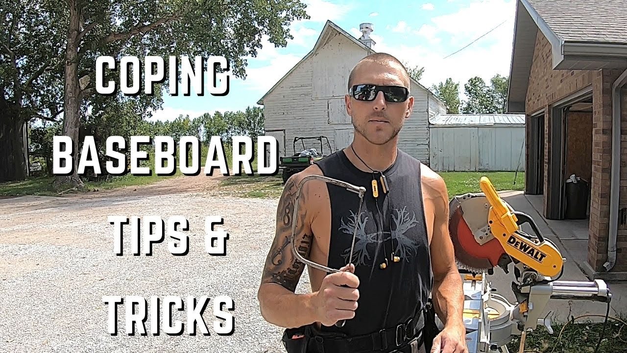 Coping baseboard made easy! - YouTube