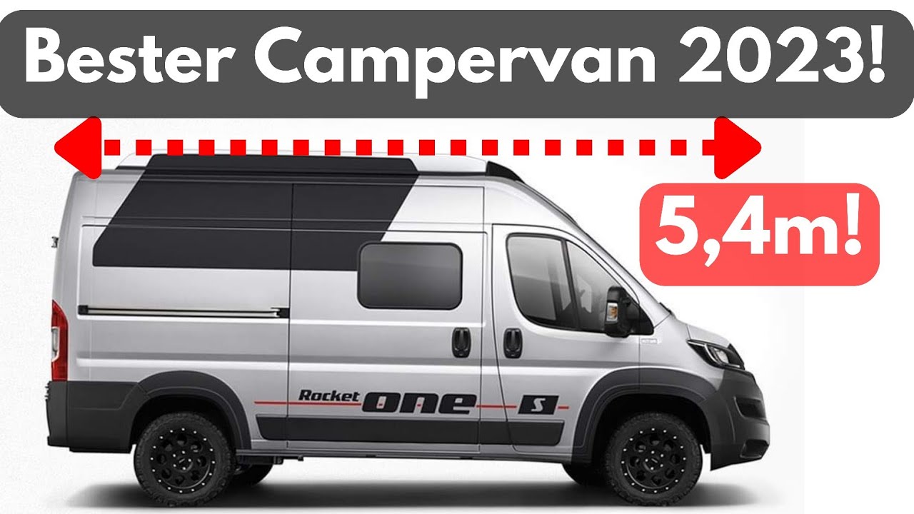 Wohnmobil 2023 NUR 5,4m! Rocket Camper One 540. Der beste Kastenwagen ...