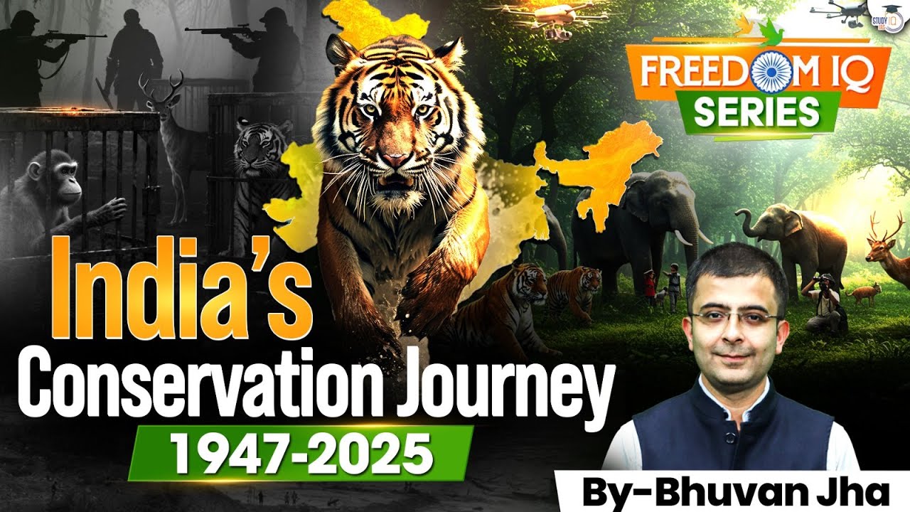 India's Conservation Journey from 1947 to 2025 | Wildlife Complete ...