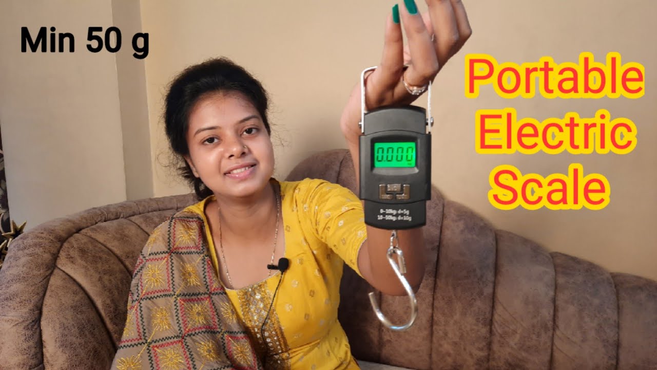 Portable Electric Scale || Electric Scale Function|| Digital Scale ...