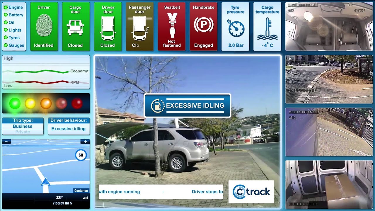 CTrack onboard camera surveillance - YouTube