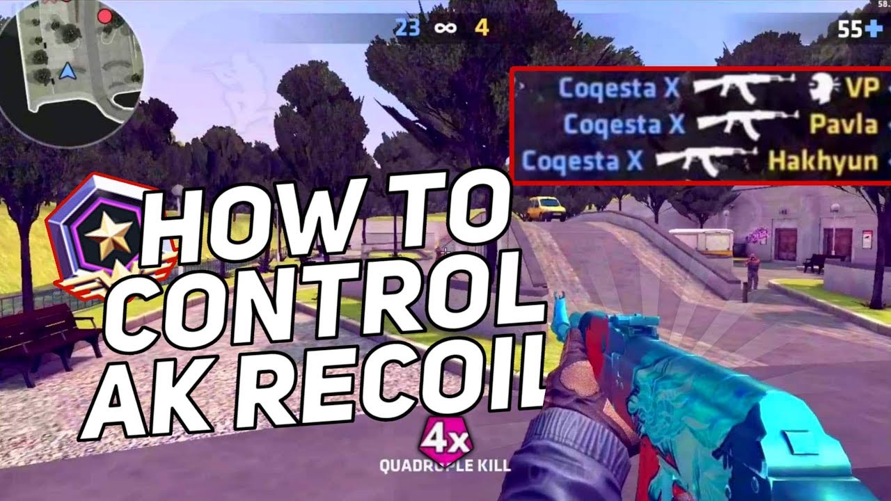 How To Control AK recoil | Critical Ops | Coqesta - YouTube