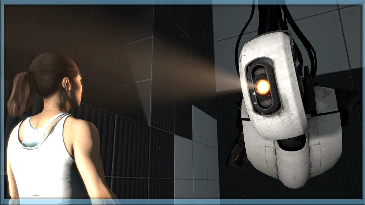 GLaDOS and Chell... Talk? [SFM] - YouTube