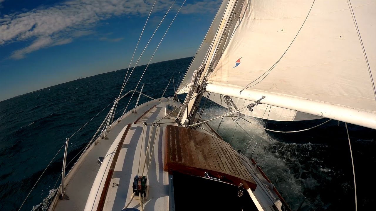 Sailing "Thanks Dad" - Last sail of the season. Our coldest sail ever ...