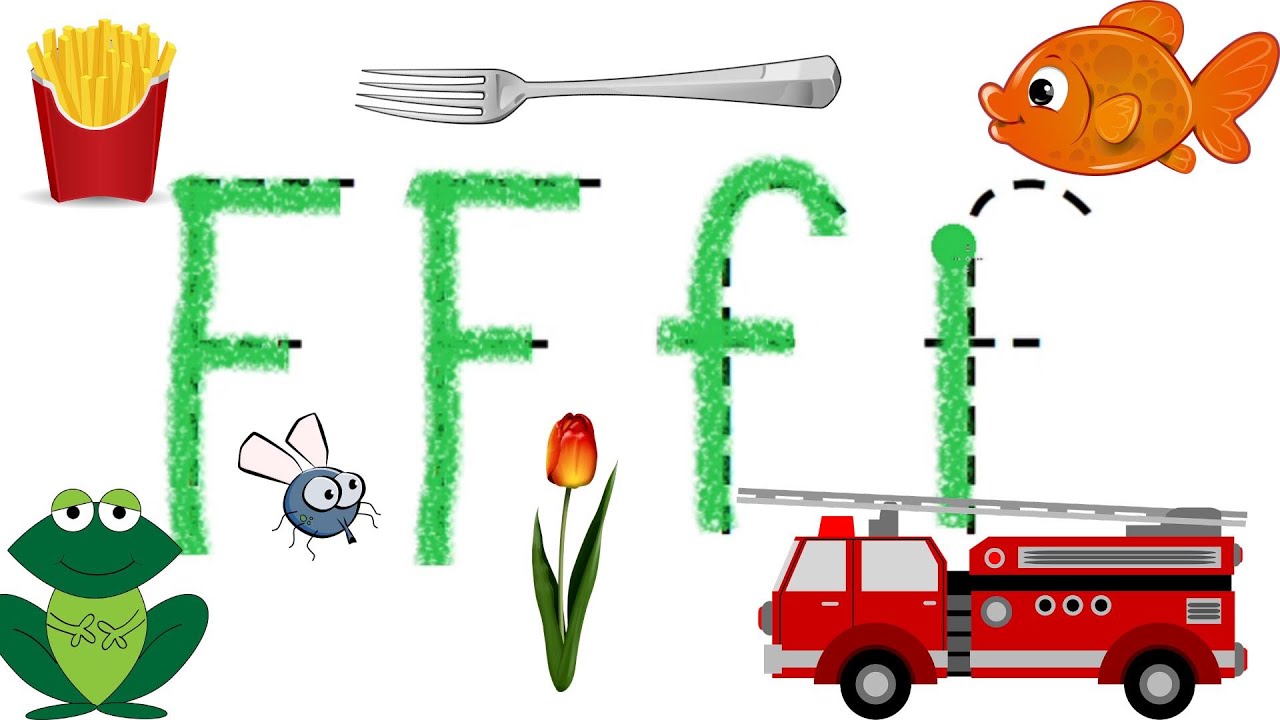 Letter F: Learn Letters ABC Song - YouTube