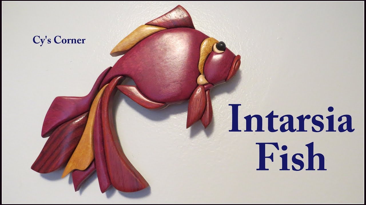 Intarsia Fish - YouTube