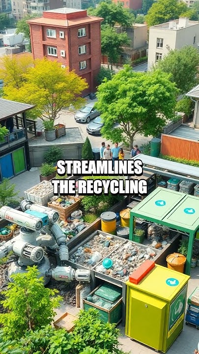 AI-Driven Smart Waste-Segregation Bins Revolutionizing Recycling - YouTube