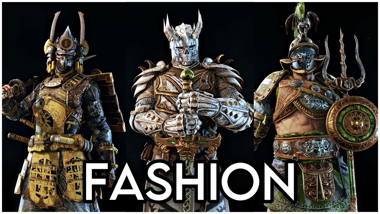 FASHION SHOWCASE in For Honor pt.2 (15 outfits) - YouTube