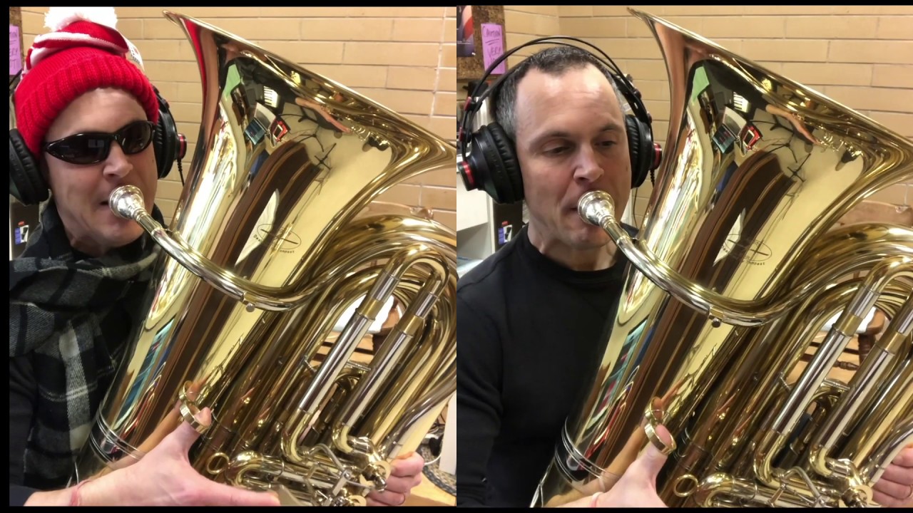 Stand By Me - tuba duet - YouTube