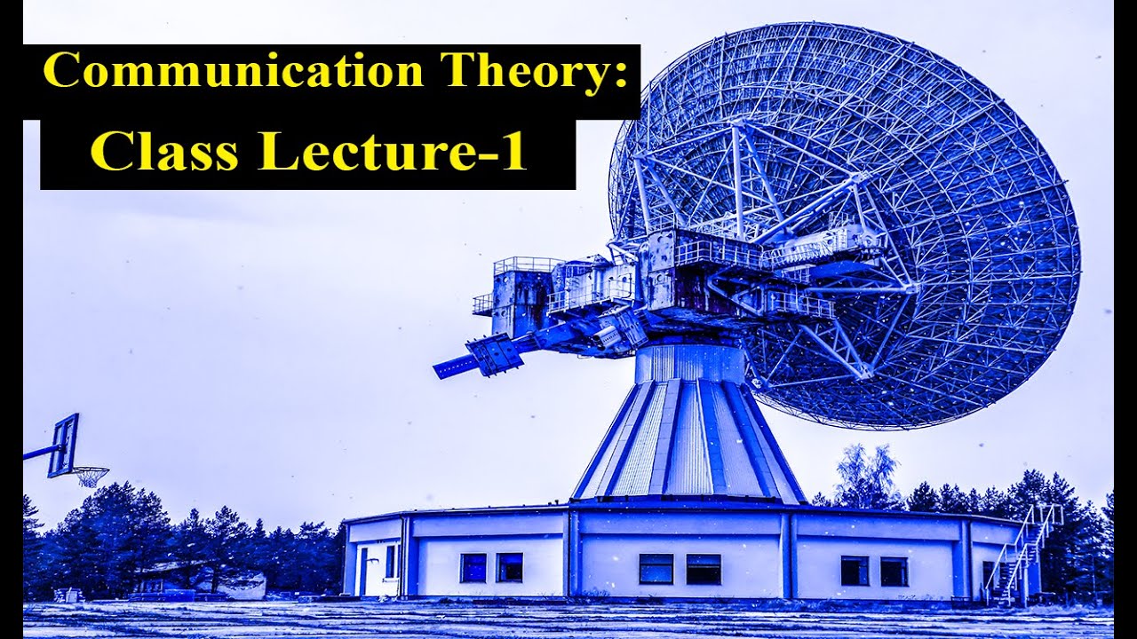 Communication Theory | লেকচার ০১ - YouTube
