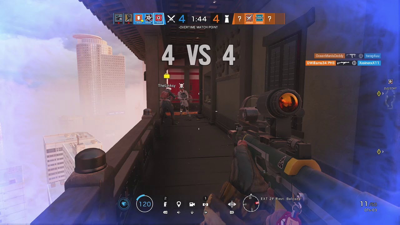 R6 Siege: Epic 3 Man Game Winning Ranked Clutch - YouTube