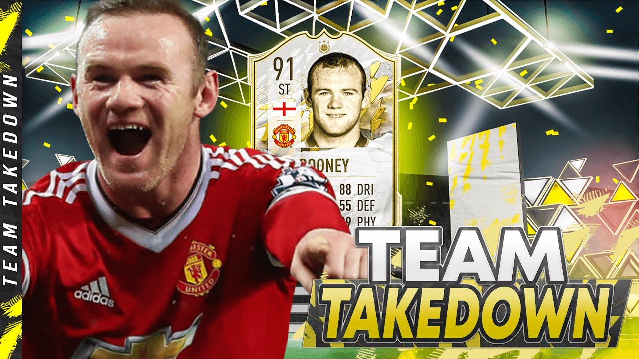 Prime Icon Wayne Rooney Team Takedown!!! - YouTube