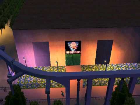 RCT3 WDW Epcot Half Done - YouTube