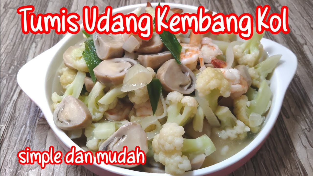 Resep Udang Kembang Kol | menu simple - YouTube
