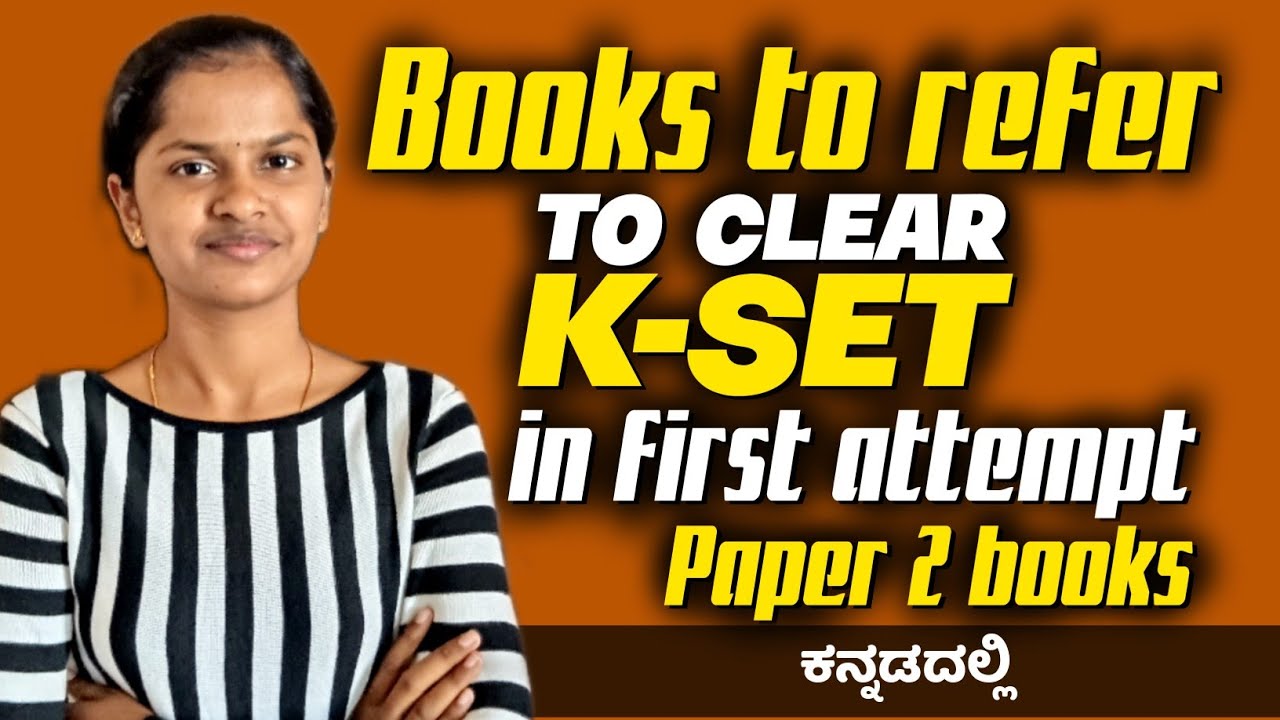 Books to refer to clear K-SET in first attempt paper 2 books #kset # ...