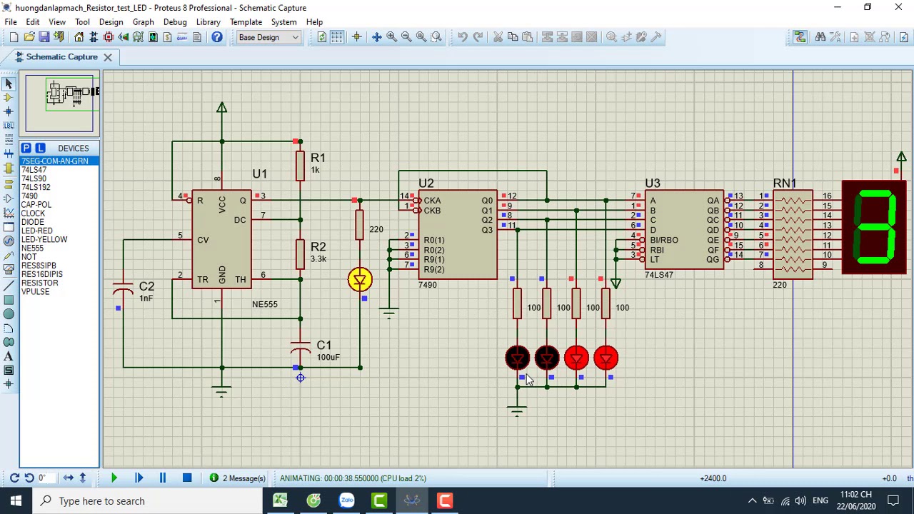 Counter 7490 7447 - YouTube