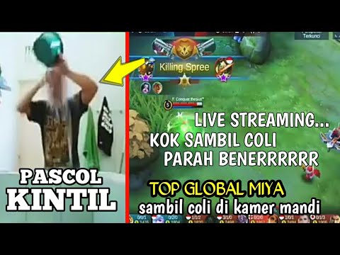 PASCOL MANIA || RANKED SAMBIL MANDI DAN COLI,,PARAH BENERRRR