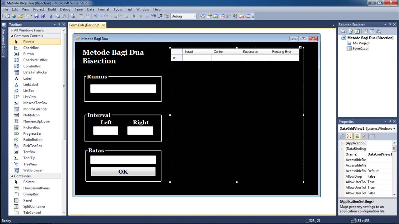 METODE NUMERIK BAGI DUA (BISECTION) - YouTube