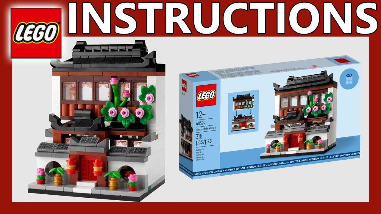 LEGO Instructions | Houses of the World 4 | 40599 | LEGO 2023 - YouTube