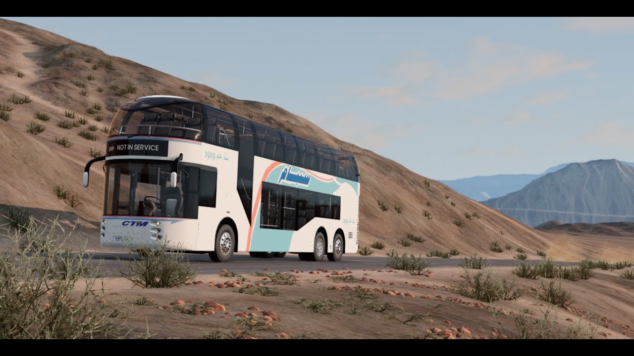 BeamNG Project Morocco | CTM Moroccan Coach Bus - YouTube