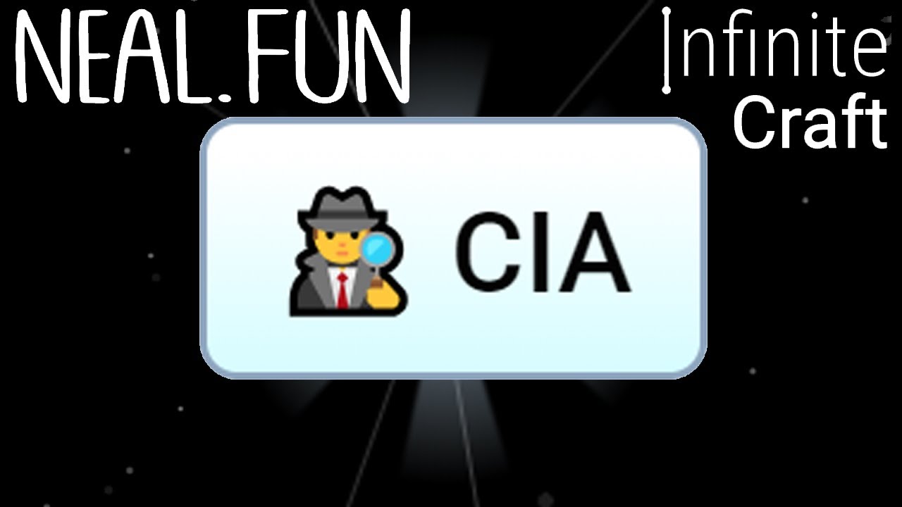 How to Make CIA in Infinite Craft | Get CIA in Infinite Craft - YouTube