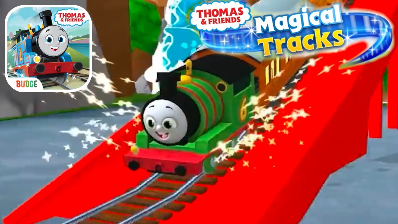 Thomas & Friends Magical Tracks 💚🍒🍓 #62 Emily Makes Very Dangerous Jump ...