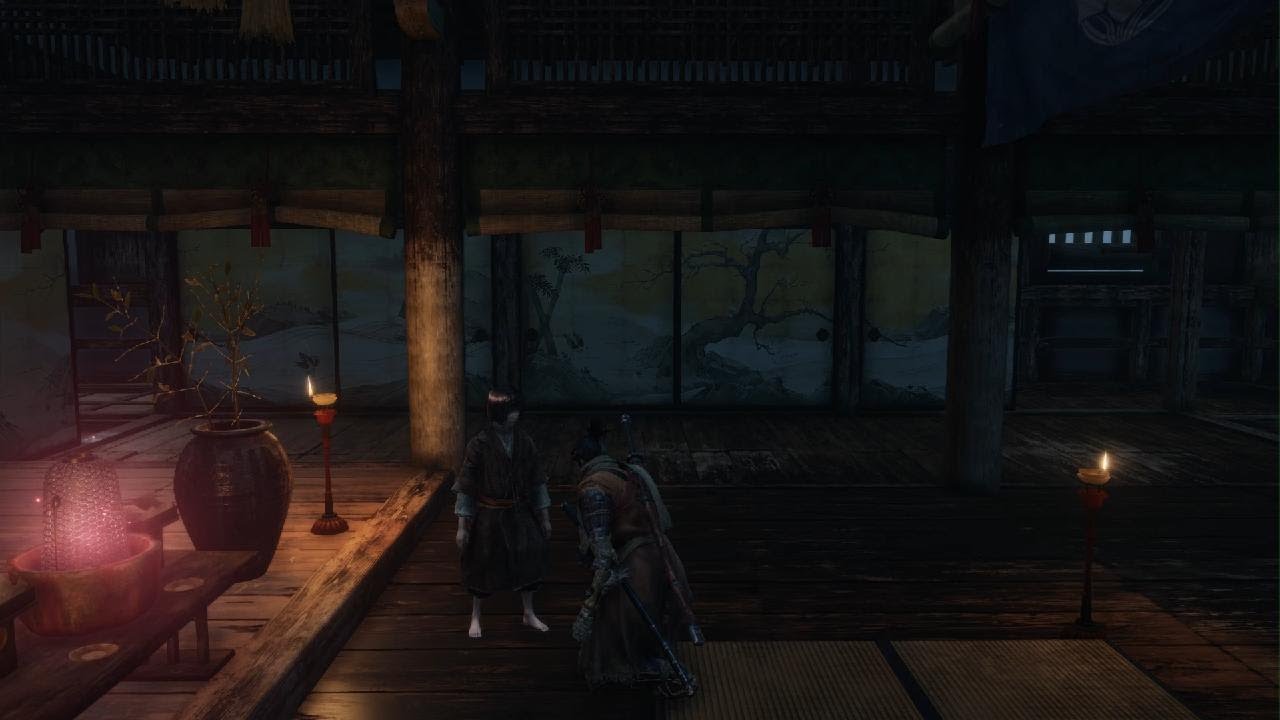 Sekiro Shadows Die Twice Kuro Hidden Isshin Dialogue - YouTube