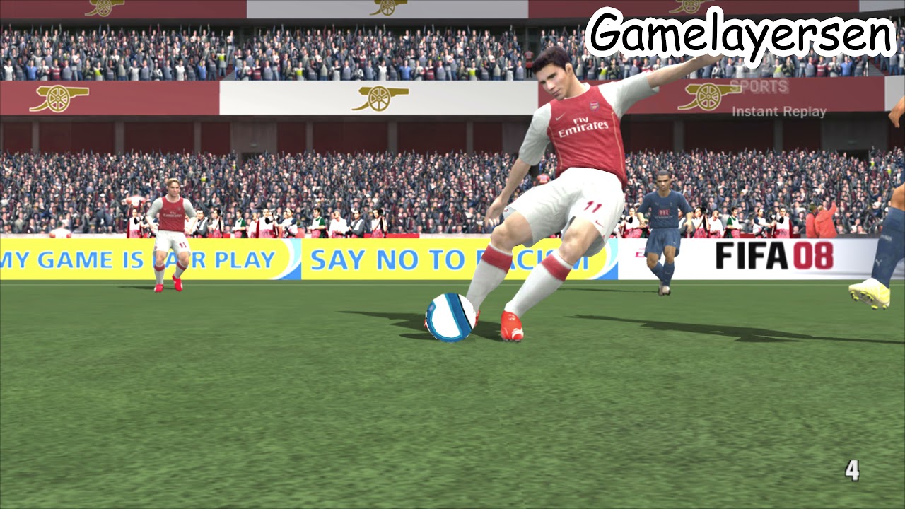 FIFA 08 gameplay 4K - YouTube