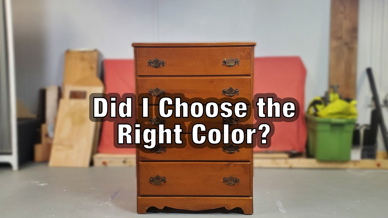 Daring Color Choice Furniture Flip - YouTube