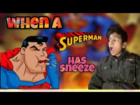 When a Superman has sneeze|funny vines video|Arbaaj Hussain - YouTube