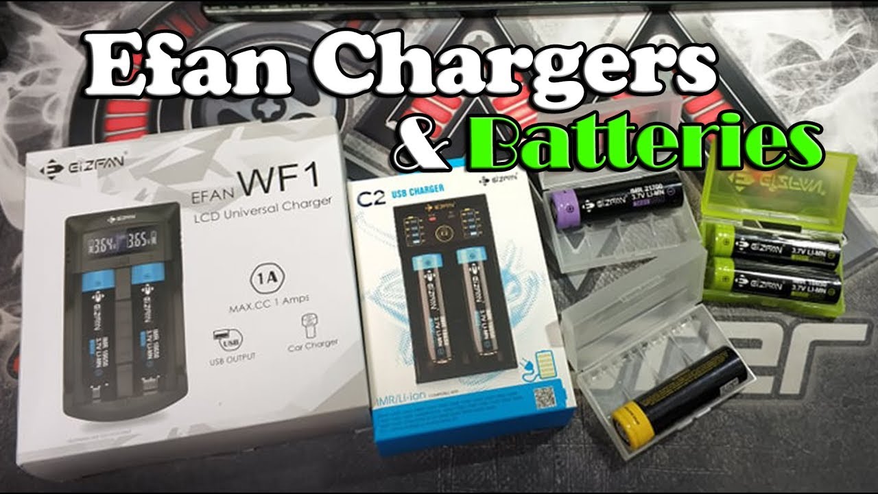 Efan Chargers & Batteries - BasilisL (Greek Reviews) - YouTube